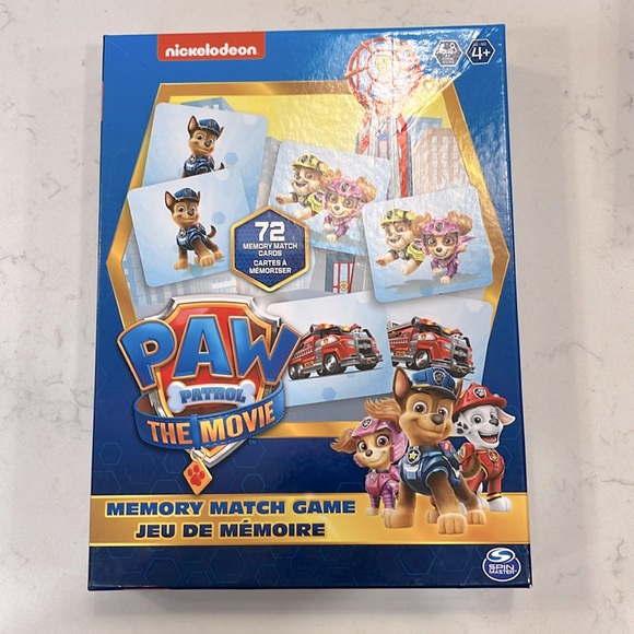 Paw Patrol | Toys | Paw Patrol The Movie Memory Matching Game | Poshmark